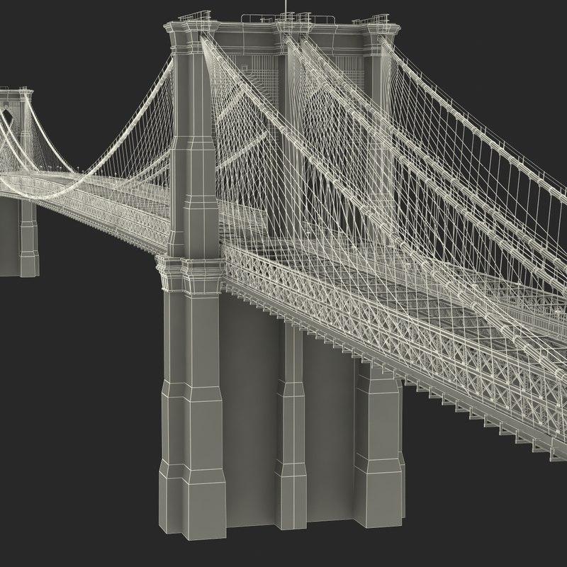 Brooklyn Bridge 3d model | Best Of 3d Models
